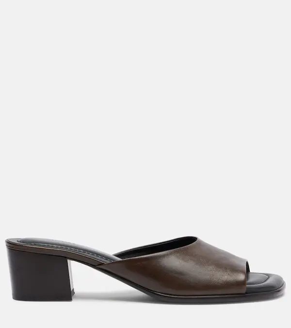 LEMAIRE 55 Leather Mules