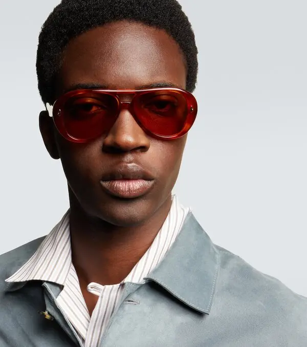 SESTINI Aviator Sunglasses - Brown