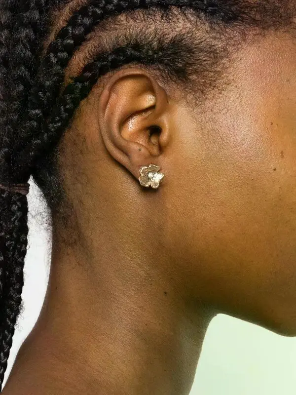 Maje Flower-design Stud Earrings
