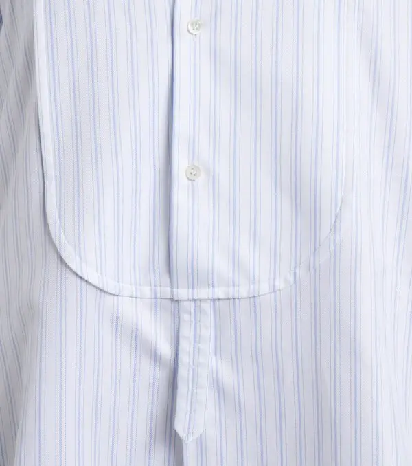 JW Anderson Striped Cotton Minidress - White