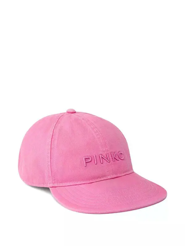 Pinko Logo-detail Baseball Cap - Pink