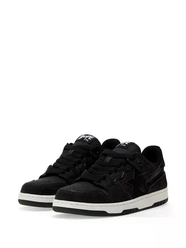 A BATHING APE Sk8 Sta Sneakers - Black