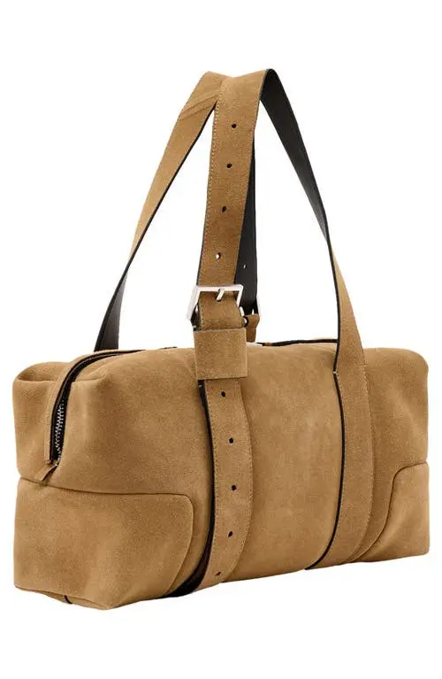 ALLSAINTS Ares Suede Shoulder Bag