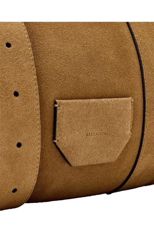 ALLSAINTS Ares Suede Shoulder Bag