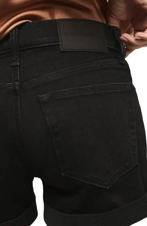 Lucky Brand Ava Mid-rise Denim Shorts