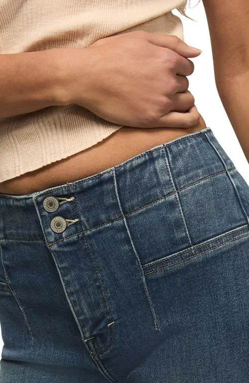 Lucky Brand Stevie Seamed Flare Jeans