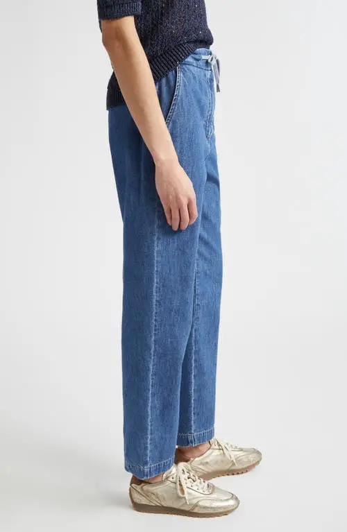 Eleventy Drawstring Waist Ankle Jeans