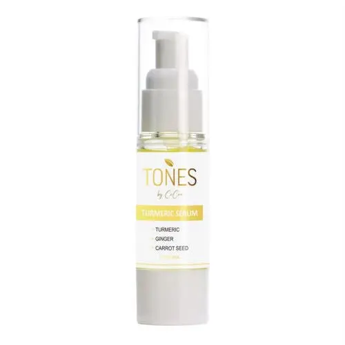 TONES BY COCOA Turmeric Anti-blemish And Brightening Facial Serum 30ml - With Golden And Black Words