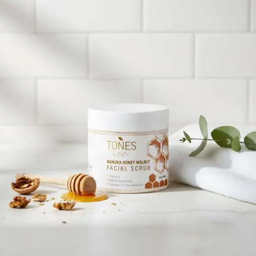 TONES BY COCOA Manuka Honey Exfoliating And Skin Brightening Formula Scrub 180ml