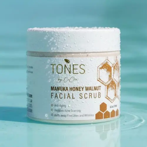 TONES BY COCOA Manuka Honey Exfoliating And Skin Brightening Formula Scrub 180ml