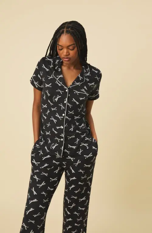Kate Spade New York Print Crop Pajamas