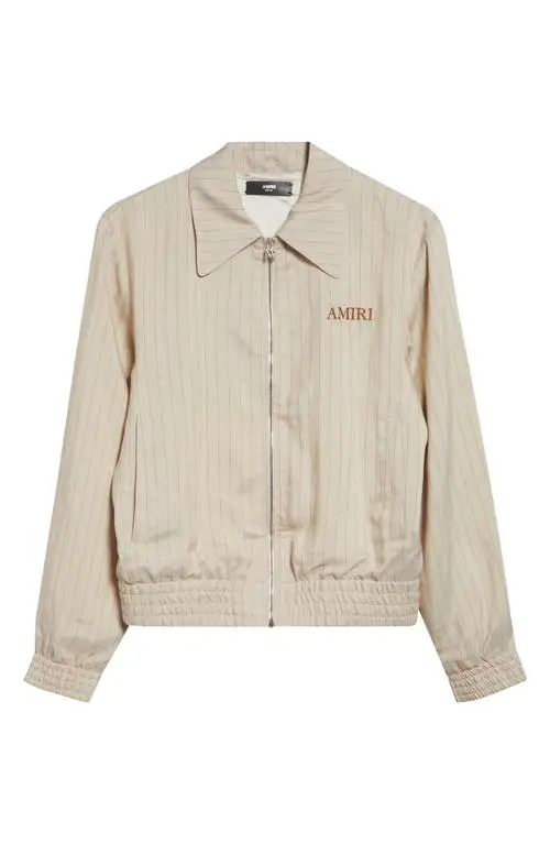 Amiri Stripe Blouson Jacket - Alabaster Archived