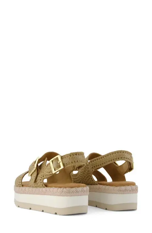 Toms Giana Flatform Sandal - Dark Beige