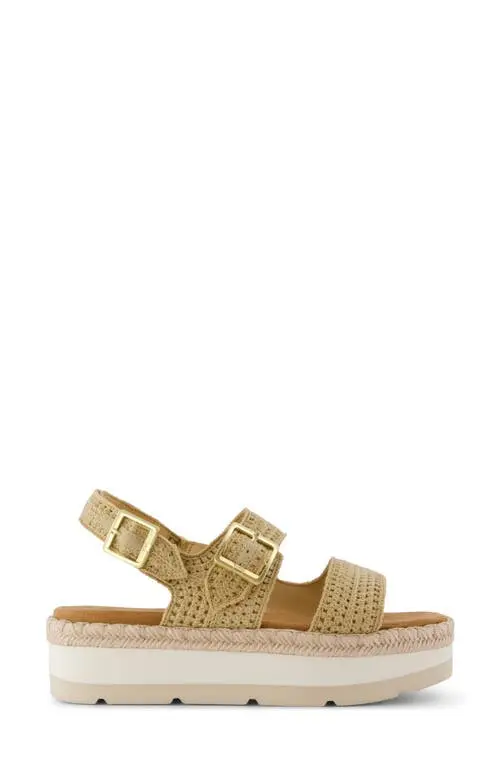 Toms Giana Flatform Sandal - Dark Beige