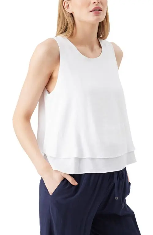 RIPE MATERNITY Lois Nursing Top - White
