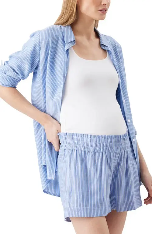 RIPE MATERNITY Abby Stripe Shirt