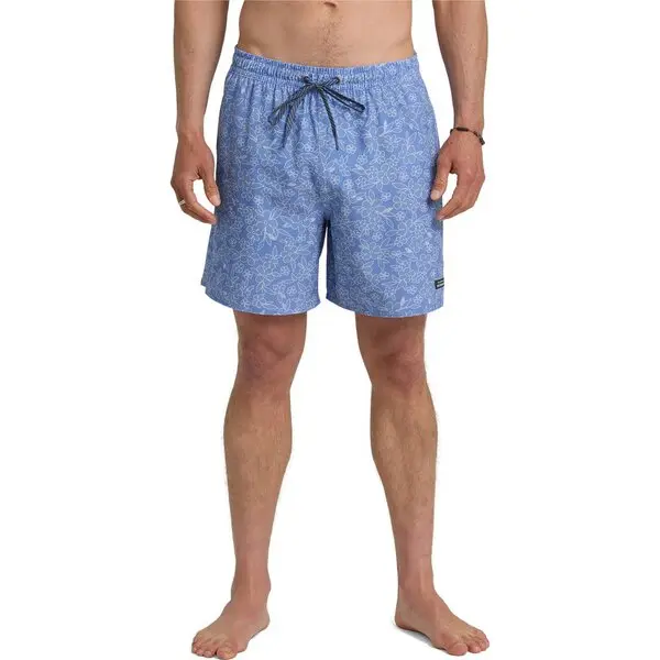 QUIKSILVER WATERMAN Mix Pack Volley 17 Shorts - Blue Shadow