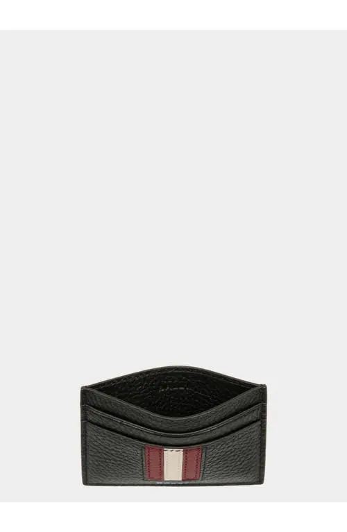 Bally Ribbon Card Holder In Leather