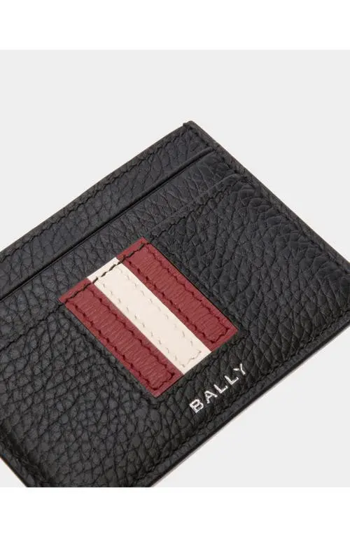 Bally Ribbon Card Holder In Leather