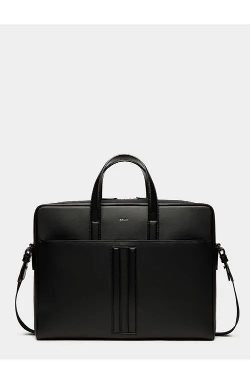 Bally Mythos Briefcase - Black+palladio