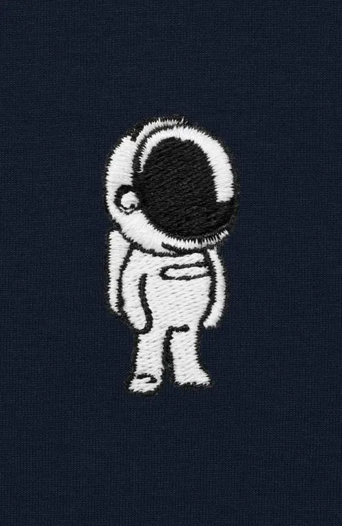DALIX Astronaut Midweight Short Sleeve Polo Shirt - Navy