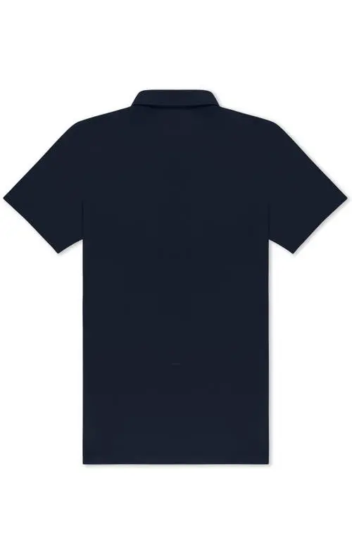 DALIX Astronaut Midweight Short Sleeve Polo Shirt - Navy