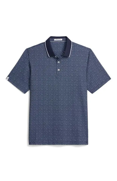 ASHWORTH GOLF Micro Floral Polo