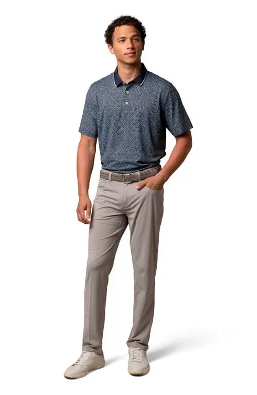 ASHWORTH GOLF Micro Floral Polo