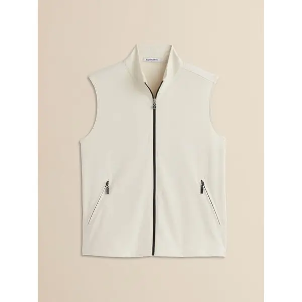 ASHWORTH GOLF Tech Stretch Vest - Bone