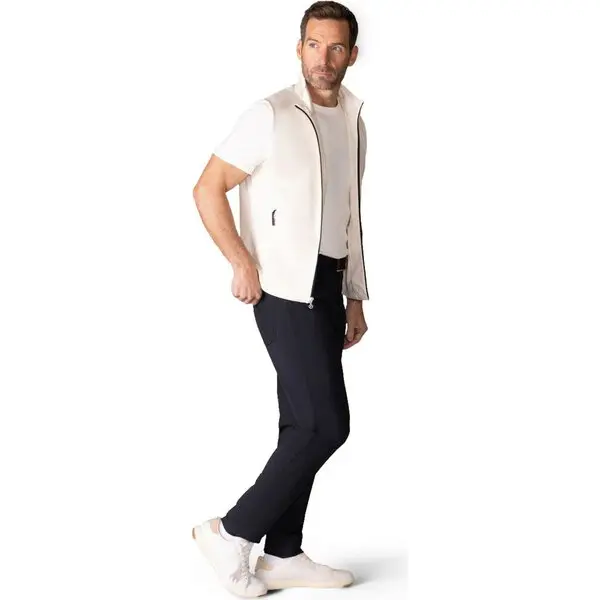 ASHWORTH GOLF Tech Stretch Vest - Bone