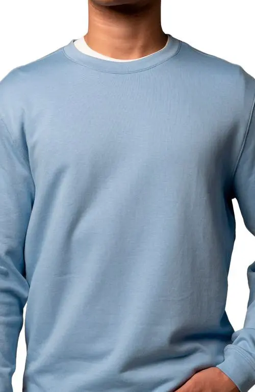ASHWORTH GOLF Terry Twillback Crew - Chambray