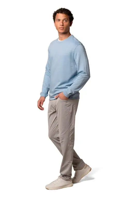 ASHWORTH GOLF Terry Twillback Crew - Chambray