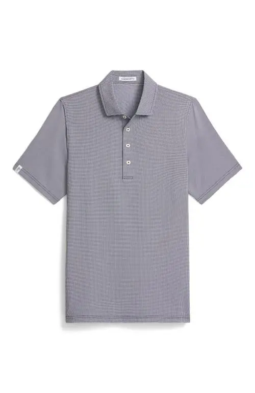 ASHWORTH GOLF Houndstooth Polo