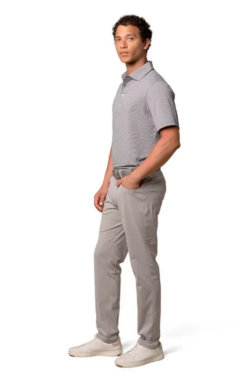 ASHWORTH GOLF Houndstooth Polo