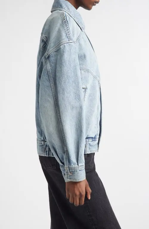 Saint Laurent Oversize Denim Jacket - South Blue