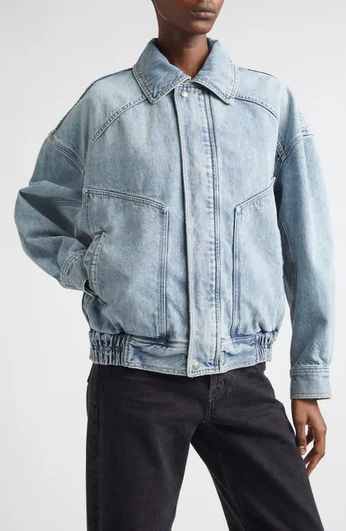 Saint Laurent Oversize Denim Jacket - South Blue