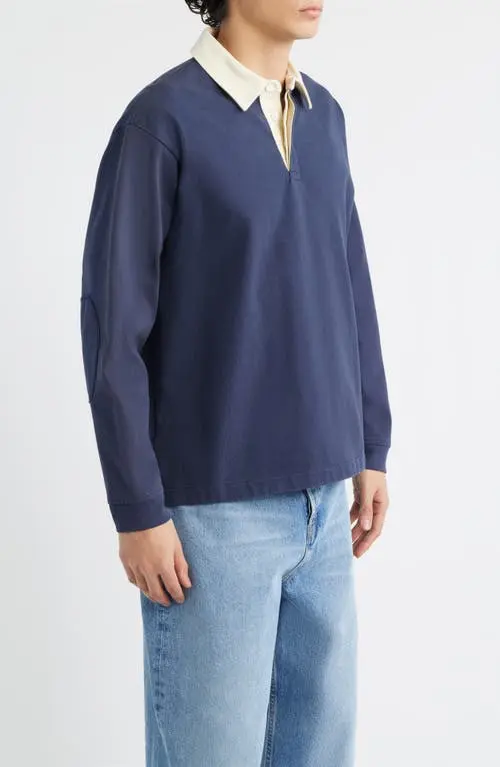 FRAME Cotton Rugby Polo