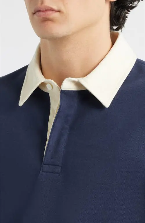 FRAME Cotton Rugby Polo