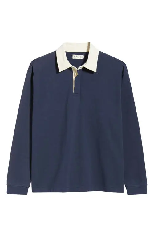 FRAME Cotton Rugby Polo