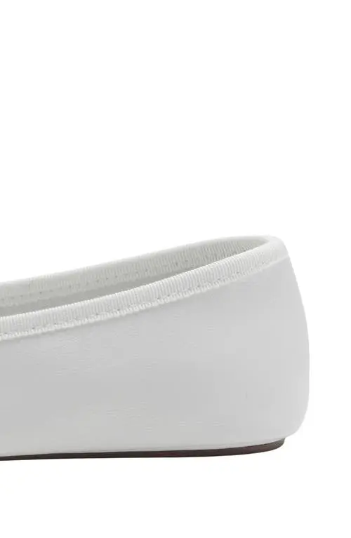 Mango Ballet Flat - White