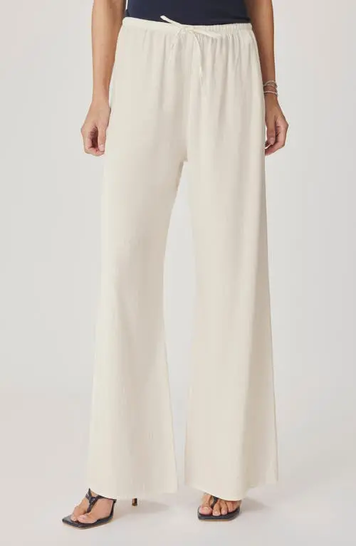 Splendid Valerie Drawstring Pants - Shell White