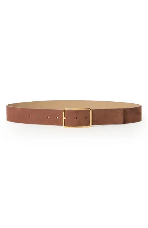 B-low The Belt Milla Nubuck Belt - Brownie Gold