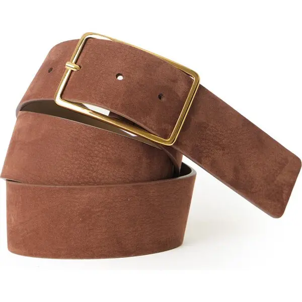 B-low The Belt Milla Nubuck Belt - Brownie Gold