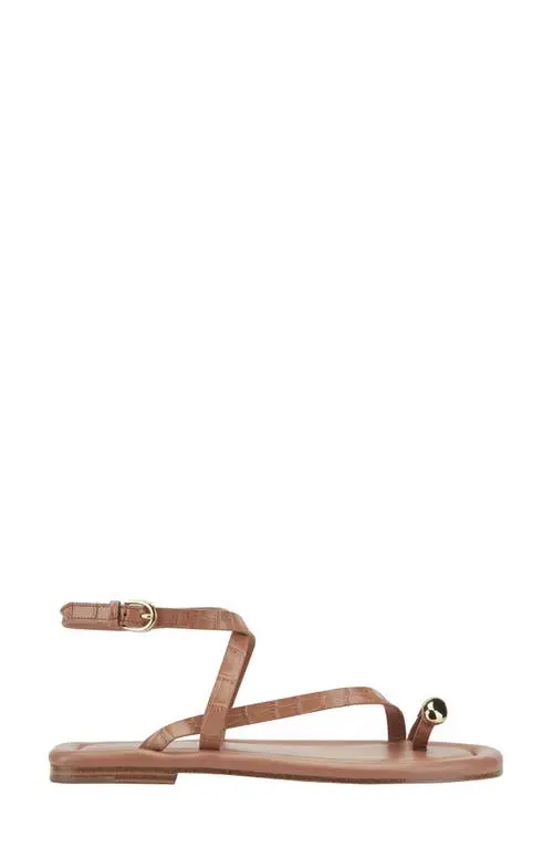 Marc Fisher Gynnie Strappy Sandal - Medium Natural