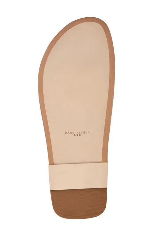 Marc Fisher Gynnie Strappy Sandal - Medium Natural