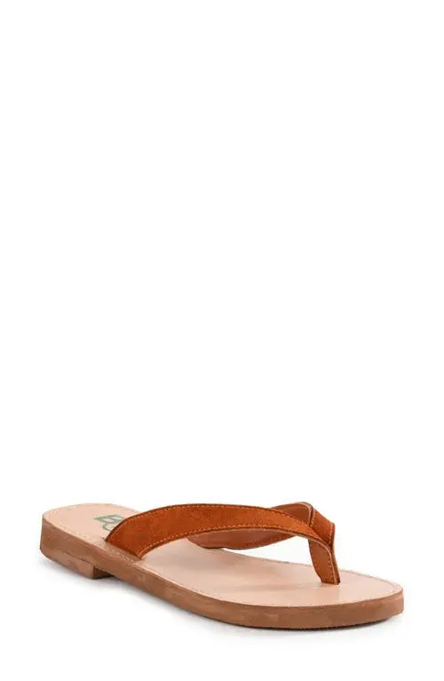 Bc Footwear Deliah Flip Flop - Rust