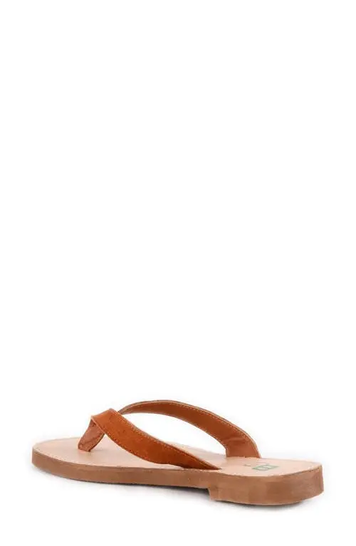 Bc Footwear Deliah Flip Flop - Rust