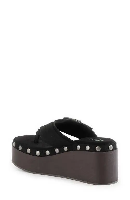 Bc Footwear Starfish Platform Sandal - Black