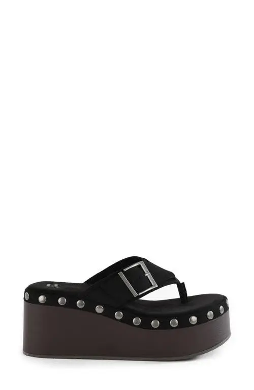 Bc Footwear Starfish Platform Sandal - Black