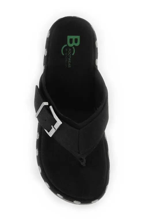 Bc Footwear Starfish Platform Sandal - Black